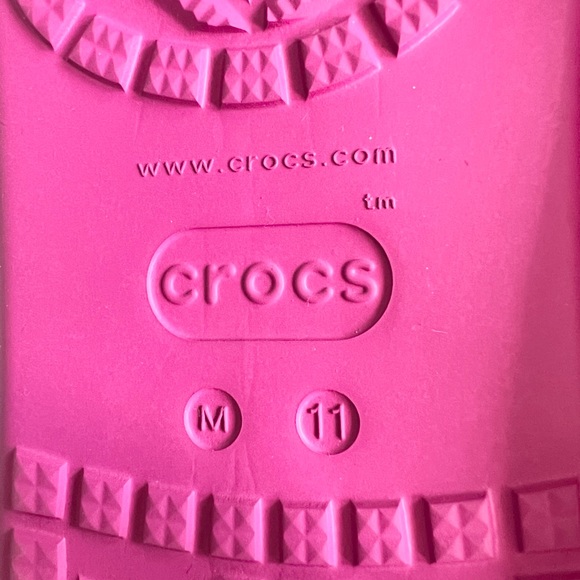 CROCS | Shoes | Crocs Mens Platform Pink Crush Clogs New With Tags ...